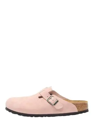BIRKENSTOCK Boston Leve Clog - Pink Clay Suede