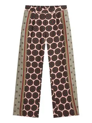 Toga Inner Print Trousers - Light Pink