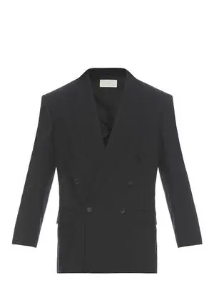 THE ROW Mazzy Jacket - Black