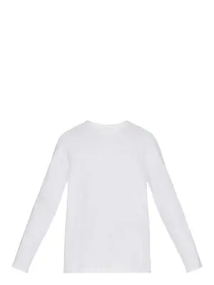 THE ROW Leon Long Sleeve T-shirt - White