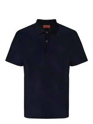 MISSONI Jacquard Cotton Polo Shirt With Tone-on-tone Zigzag Design