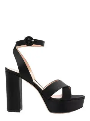 GIANVITO ROSSI Sabrina Platform Sandals - Black