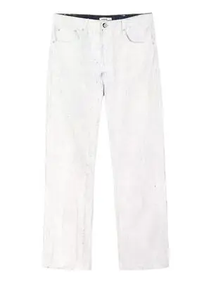 SANDRO Five-Pocket Crackle Jeans