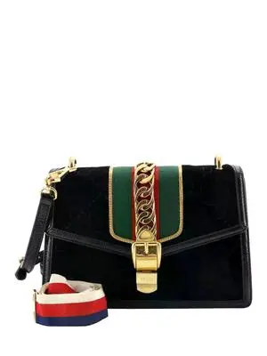 Gucci Sylvie Small Crossbody Bag - Black