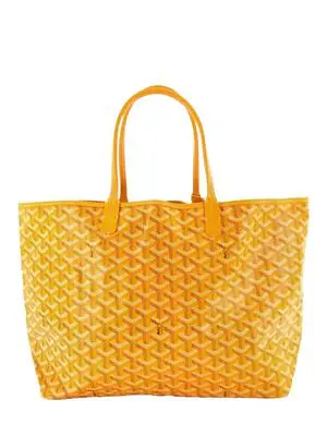 Goyard Saint Louis Coated Canvas PM Tote Bag Black