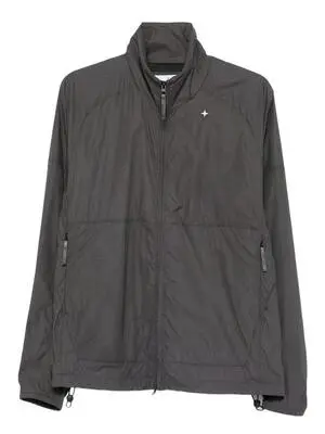 Stone Island Stand Collar Zip Jacket - Grey