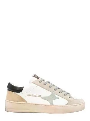 AMA-BRAND Motif-appliqué Sneakers - White