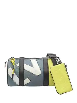 LOUIS VUITTON 2010-2026 Calfskin Sac Polochon Satchel - Grey