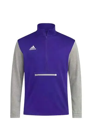 Adidas Team Issue Zip Sweatshirt - Purple