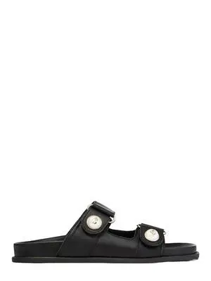 JIMMY CHOO Fayence Sandals - Black