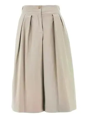 Emporio Armani Pleated Trousers - Neutrals