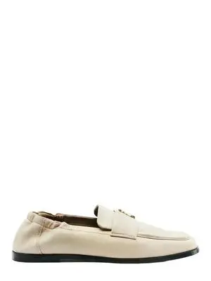 Patrizia Pepe Square-toe Loafers - Neutrals