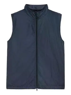 Aspesi Zip Sleeveless Gilet - Blue