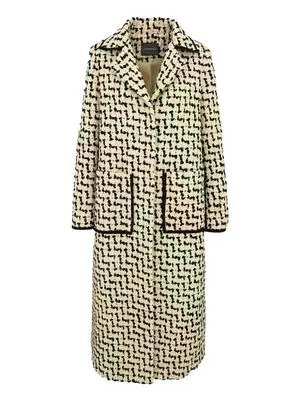 Lorena Antoniazzi Check Pocket Coat - Neutrals