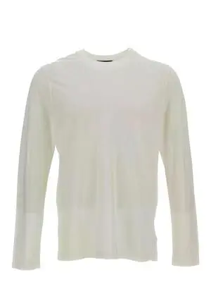 ZANONE Long-sleeved Crew Neck T-shirt - White
