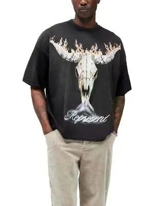REPRESENT British Cowboys T-shirt - Black