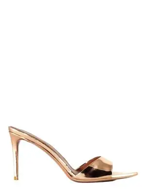 CASTAGNA Alixia Metallic-effect Sandals - Gold