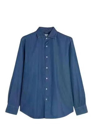 Aspesi Vic Buttoned Shirt - Blue
