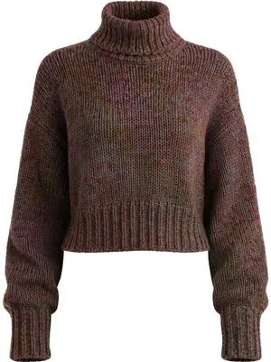 Sablyn Darcey Roll-neck Sweater - Brown