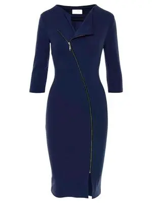ROSERRY Zip-fastening Midi Dress - Blue