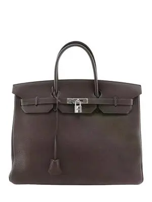 Hermès 2007 Togo Birkin Retourne 40 Handbag - Brown