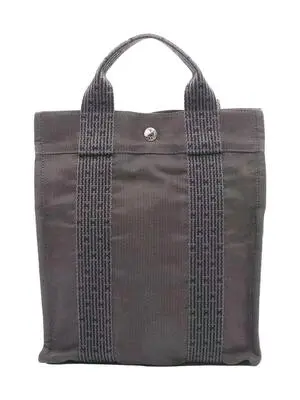 Hermès 20th Century Canvas Herline Pm Backpack - Grey