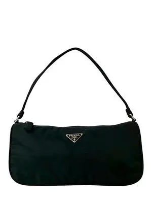 Prada 2000-2013 Tessuto Shoulder Bag - Black