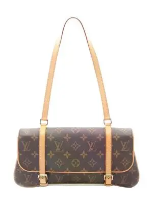 LOUIS VUITTON 2005 Monogram Marelle Shoulder Bag - Brown