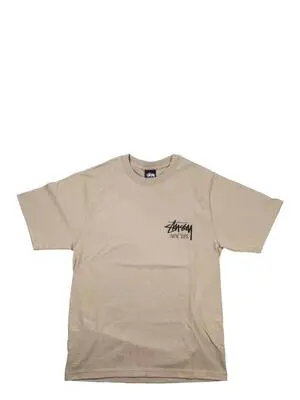 StÜssy Logo-print T-shirt - Neutrals