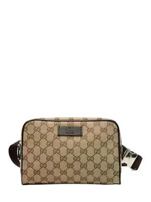 Gucci Gg Canvas Belt Bag - Brown