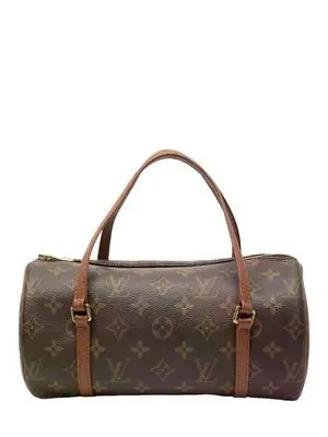 LOUIS VUITTON 1999 Monogram Papillon 26 Handbag - Brown