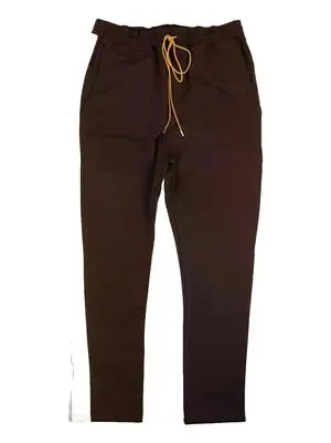 Rhude Side-stripe Track Pants - Brown