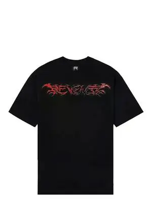 REVENGE Graphic-print T-shirt - Black