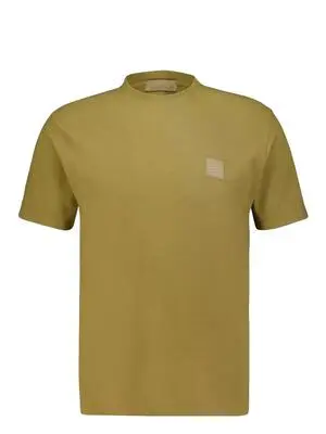 Stone Island Ghost Logo-patch T-shirt - Neutrals