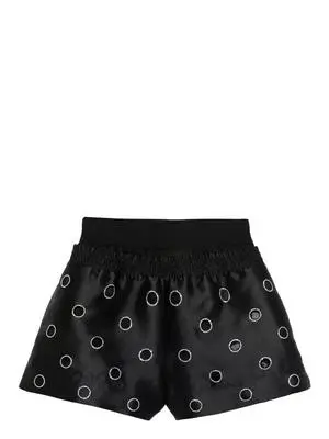 Sandro Polka-dot Shorts - Black