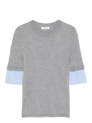 Sandro Crew-neck T-shirt - Grey