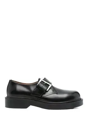 Sandro Buckle-fastening Monk Shoes - Black