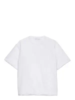Prada Crew-neck Cotton T-shirt - White