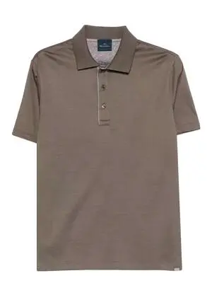 Paul & Shark Buttoned Polo Shirt - Brown