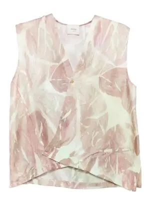 ALYSI Printed Jacket - Pink