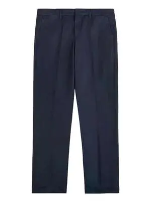 FAY Cuffed Trousers - Blue