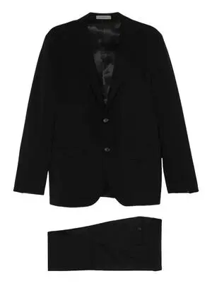 Corneliani Buttoned Suit - Black