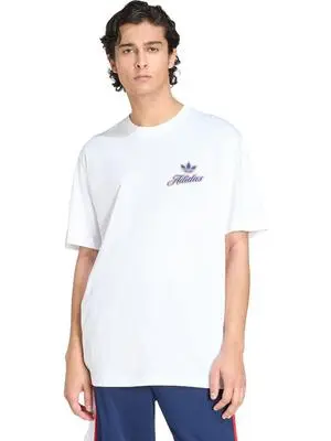Adidas Summer League Gfx Varsity T-shirt - White