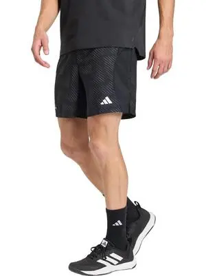 Adidas Tech Intensity Graphic Shorts - Black / Black