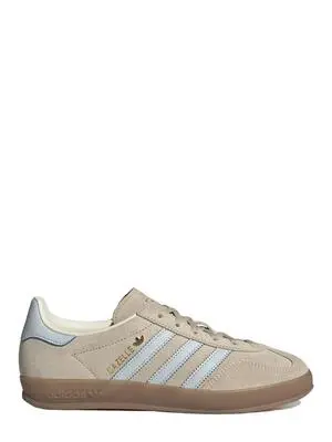 Adidas Gazelle Indoor Sneakers - Wonder Beige / Halo Blue / Gum