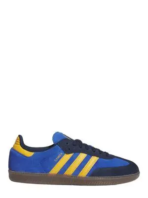 Adidas Samba Adv Shoes - Collegiate Navy / Preloved Yellow / Royal Blue