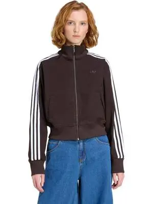 Adidas Firebird Track Top Denim - Aurora Coffee