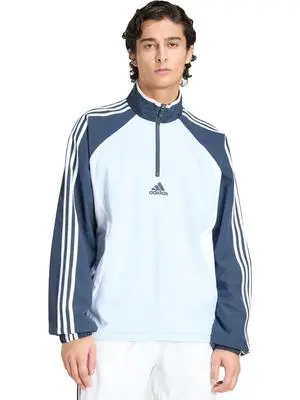 Adidas Teamgeist Half Zip Sweatshirt - Crystal Sky