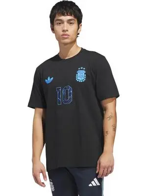 Adidas Messi N&n Away Graphic Tee - Black