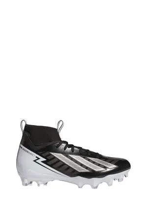 Adidas Adizero Impact Ii Football Cleats - Core Black / Silver Metallic / Cloud White